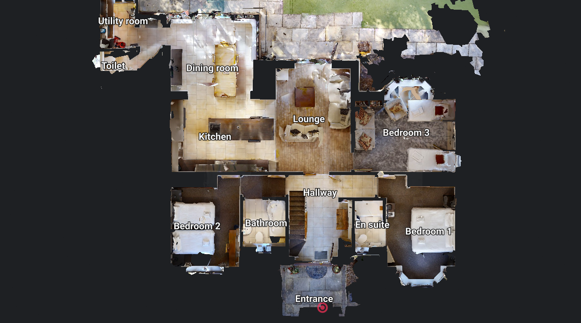 Matterport Virtual Tour - editing options - 360 Virtual View